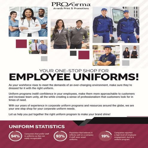 Uniform Program Resource By Proforma Awards Print & Promotionspapp | PPTX