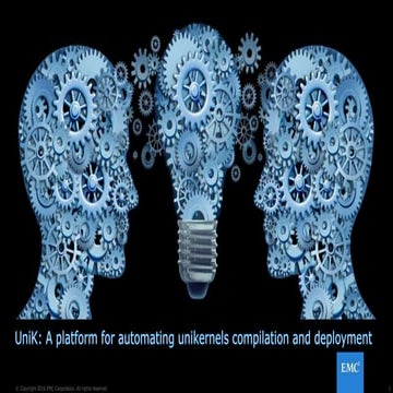 Unik: Unikernel Backend to Cloud Foundry | PPT