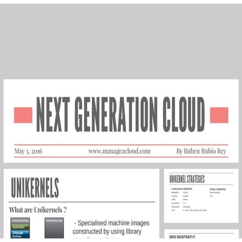 Unikernels: Next Generation Cloud | PPT
