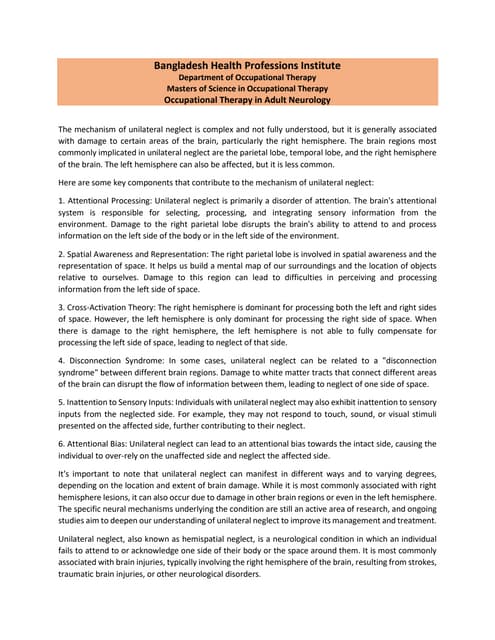 AOTA- OTPF: client factors | PPTX