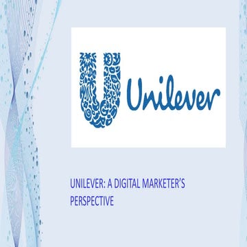 Presentation on Unilever (Axe & Dove) | PPTX