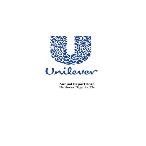 Unilever annual report 2016 | PDF