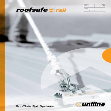 Uniline roofsafe-rail-bcr eng | PDF
