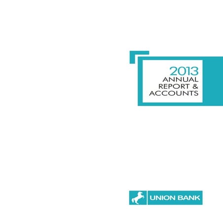 Union bank annual report 2013 | PDF