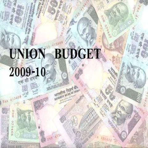 Union Budget..........Ppt..Final | PPT