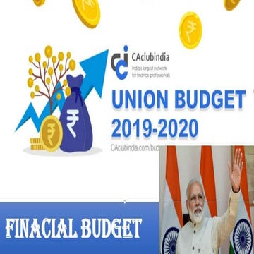 Union budget 2019 | PPTX
