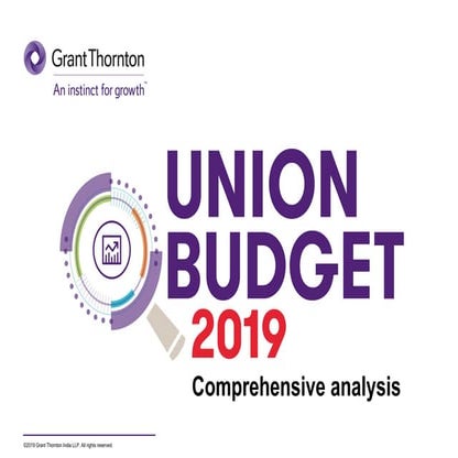 Union budget 2019-2020 | PDF
