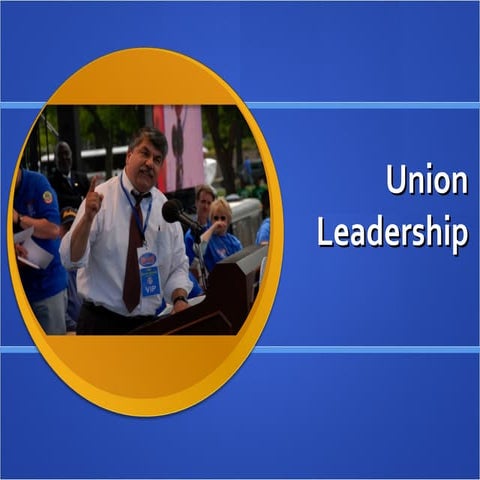 Union Leadership | PPT