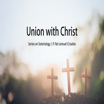 Union with Christ | PDF