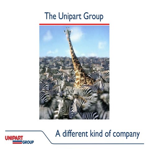 Unipart Group Credentials Presentation | PPT