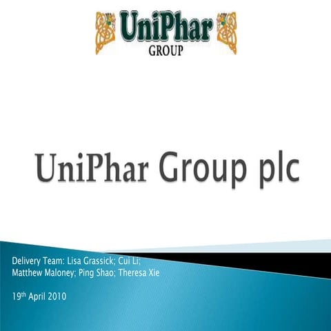 Uniphar Presentation | PPTX