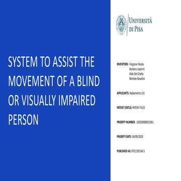 Haptic glasses for the visually impaired and blind | PDF