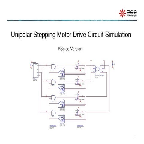 Unipolar Drive Circuit Simulation using PSpice | PDF