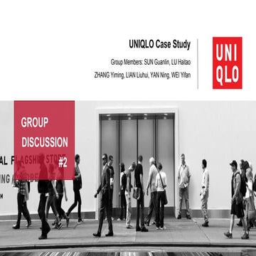 Uniqlo case study | PPTX