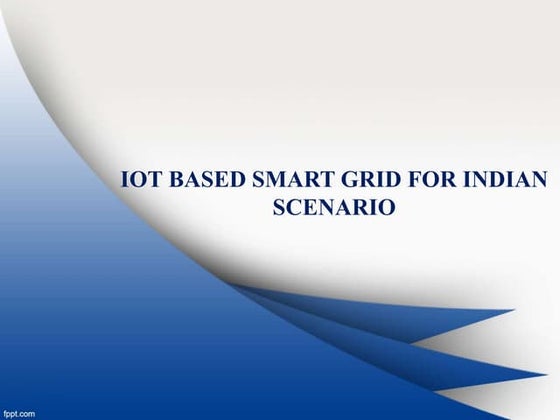 Smart grid presentation | PPTX