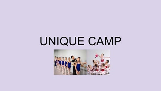 Summer camp | PPTX | Camping | Travel Type