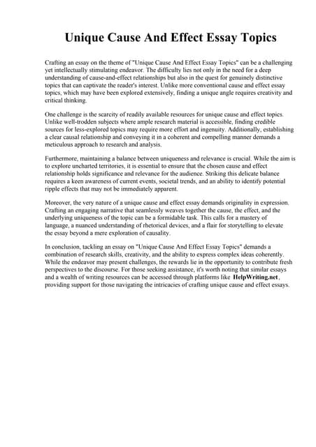 Good Themes For Essays | PDF