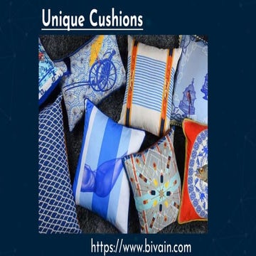 luxury cushions | PPT