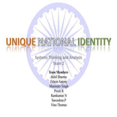 Unique Id Project : An Analysis | PDF