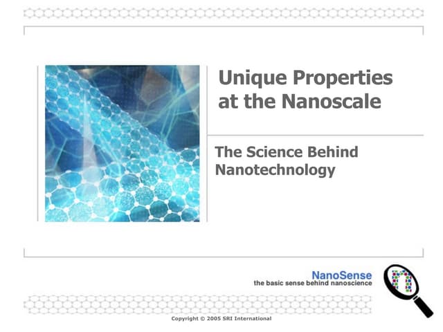 Nanoscience and Nanotechnology | PPTX