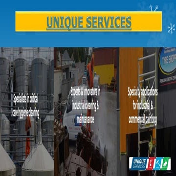 Unique services | PPTX