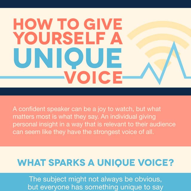 How to give yourself a Unique Voice | PDF