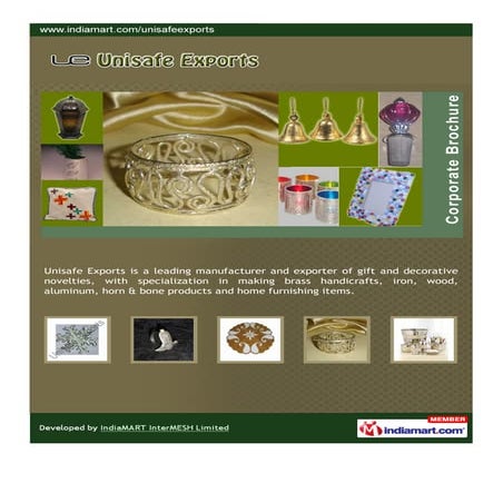 Ahmad Brass International, Moradabad, Engraved Silver | PDF