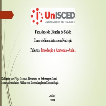 UnISCED-FCS-Aula I- Introdução à Anatomia.pptx