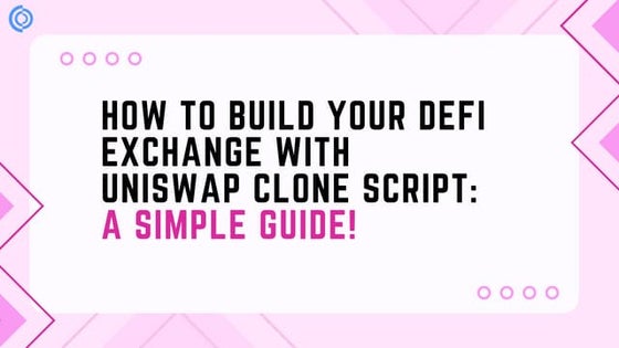 1 inch Exchange clone script development | PDF