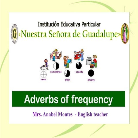 Unit 01 - adverbs of frequency 2do | PPT