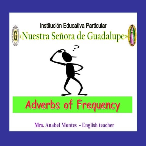 Unit 01 - adverbs of frequency 5to | PPTX