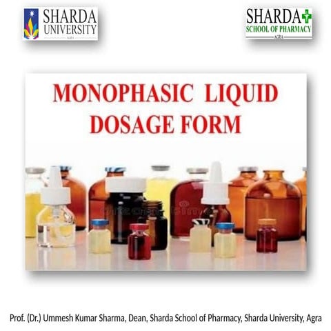 Monophasic liquids: Definitions and preparations of Gargles ...