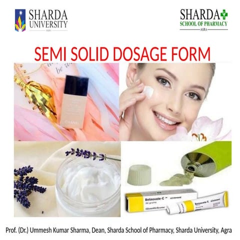 Semisolid dosage forms: Definitions, classification, mechanisms and factors influencing dermal ...