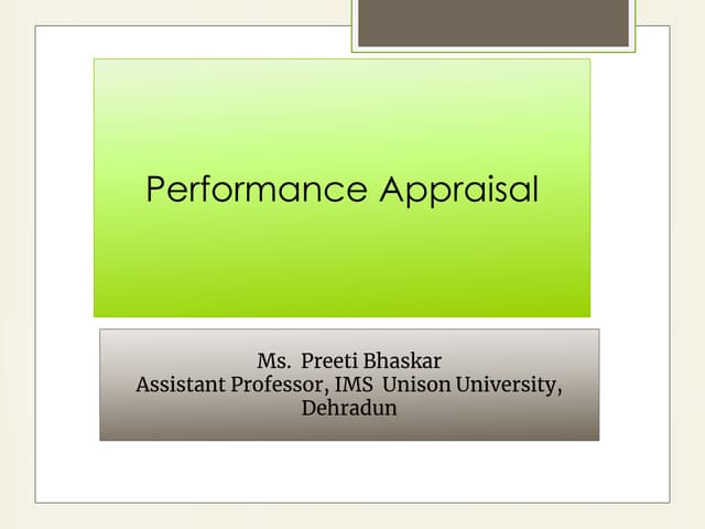 Forced distribution method of performance appraisal
