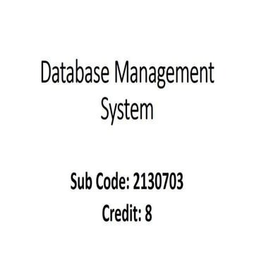 Dbms Unit 1 Introductory Concepts Of Dbms Ppt 