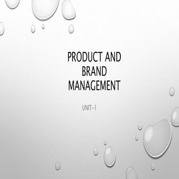 UNIT-1.PPTX | Household Supplies | Shopping