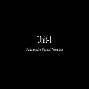 Financial Accounting BBA TU NEPAL 2024 very helpful | PPTX