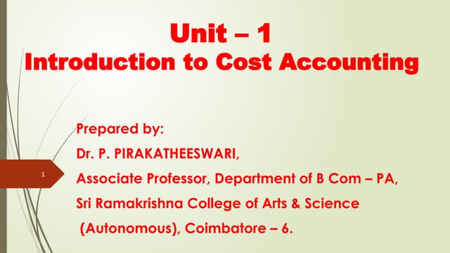 Unit - 5 Fundamentals of Operating Costing.pptx