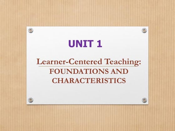 Ed7-Facilitating-Learnining-centered-Teaching-1.docx | Professional ...