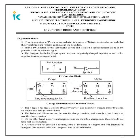 UNIT -1- PN JUNCTION DIODE AND RECTIFIERS (1).pdf
