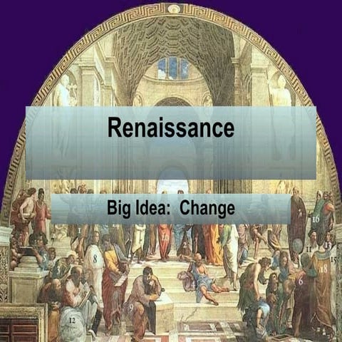 Unit 1, Renaissance | PPT