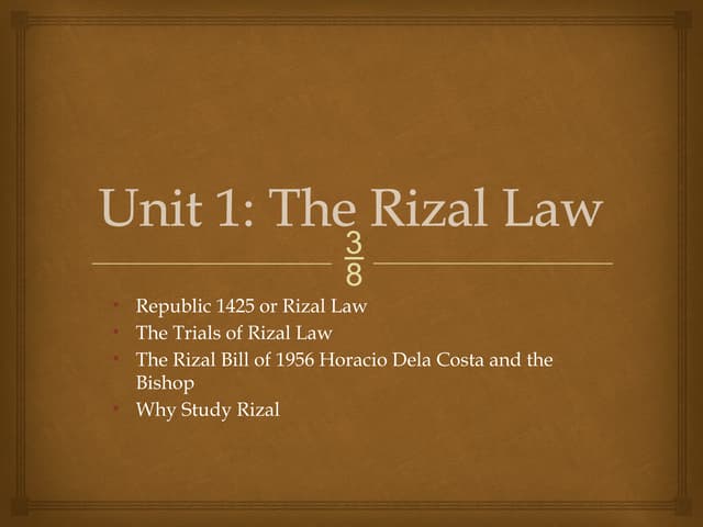 RA 1425 - TIMELINE OF REPUBLIC ACT 1425 (RIZAL LAW).pptx
