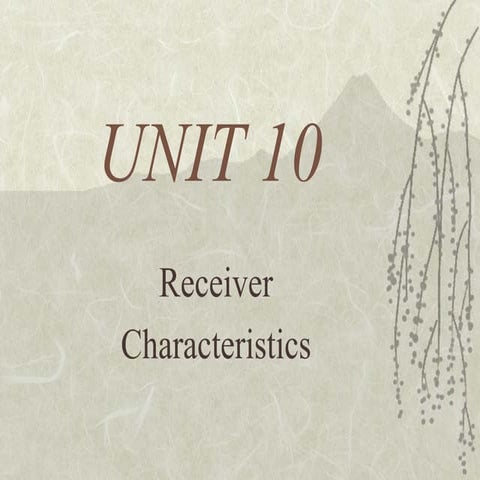 Unit 10 | PPT