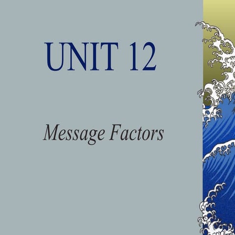 Unit 12 | PPT