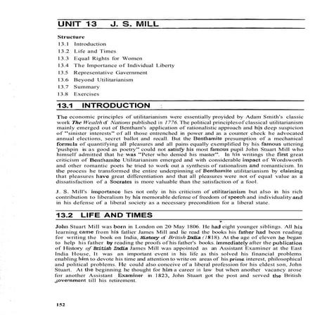 Unit 13 j.s. mill | PDF