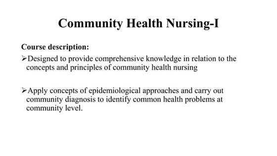 Public health nurse (phn) | PPTX