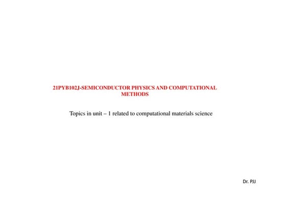 Energy band diagram of semiconductor | PPTX