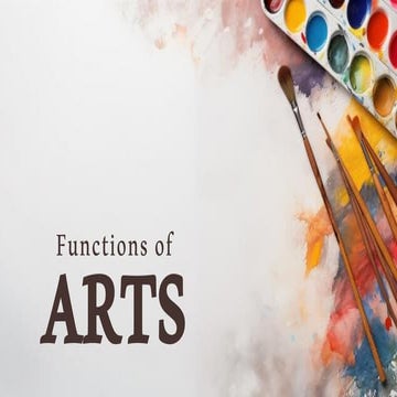 Functions of art | PPTX