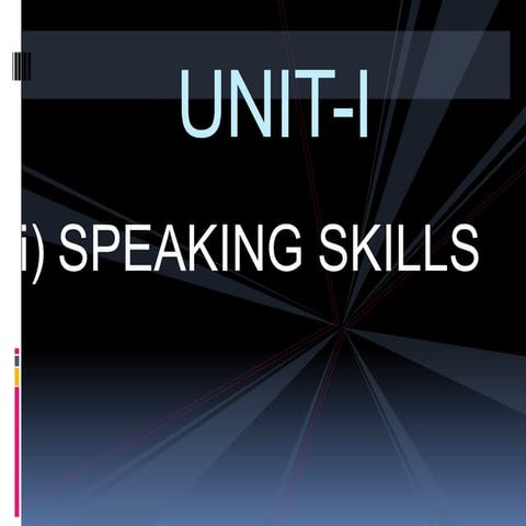 Dr. STN ENGLISH METHOD SEM 3 UNIT-1 ii Development of speaking skills.pptx