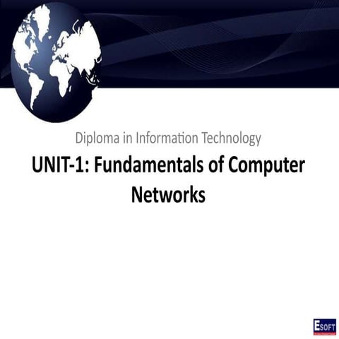 UNIT-1.2 OSI Model computer networking fundamentals | PPTX